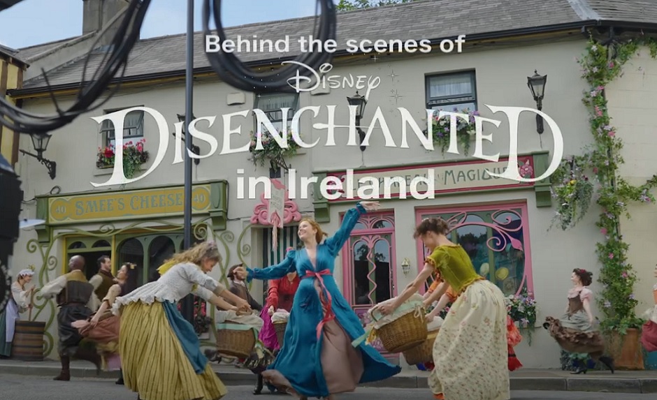 Behind-the-scenes film of Disenchanted showcases Wicklow as fairy-tale ...
